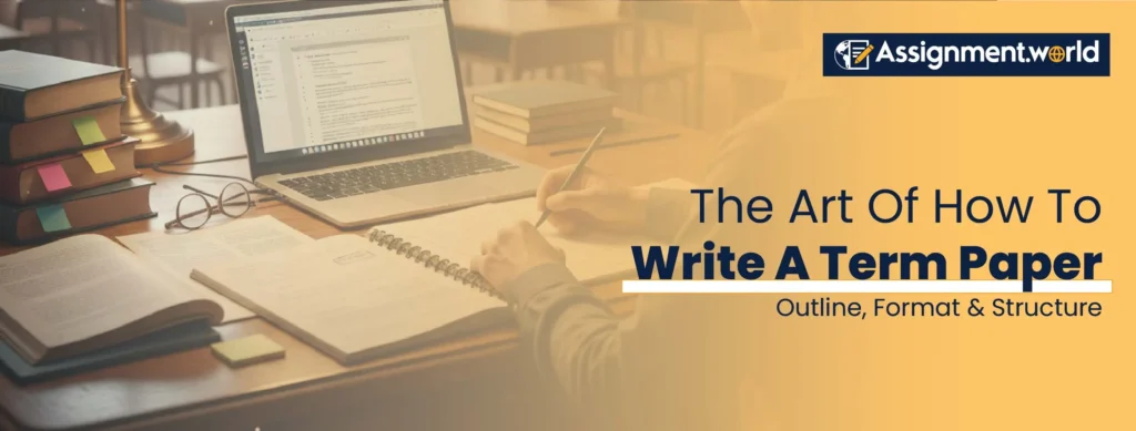 How To Write A Term Paper: Outline, Format & Structure