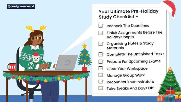 Ultimate Pre Holiday Study Checklist For A Stress Free Break