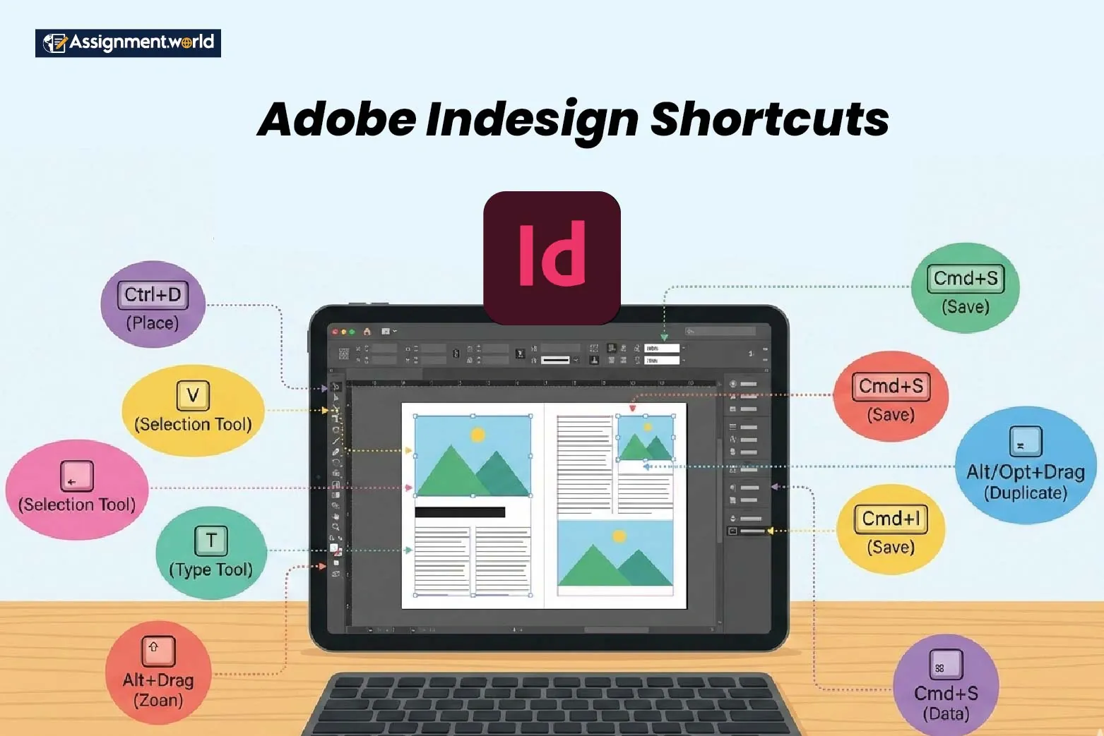 Top 10 InDesign Shortcuts For Student Designers